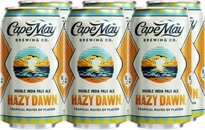 Cape May Hazy Dawn Double Ipa - 6 pk-12 Fl.Oz. - acmemarkets