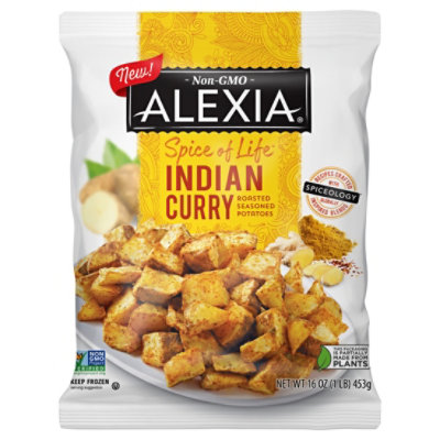 Alexia Roasted Potatoes Spice Of Life Indian Curry - 16 OZ ...