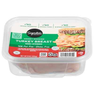 Signatre Select Turkey Honey Deli Style - 9 Oz - jewelosco