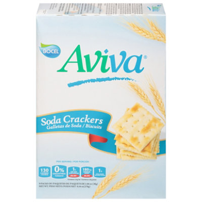 Aviva Soda Crackers Regular - 9.54 OZ - jewelosco