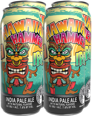 Holzlager Hawaiian Hammer Ipa In Cans - 4-16 Fl. Oz. - jewelosco