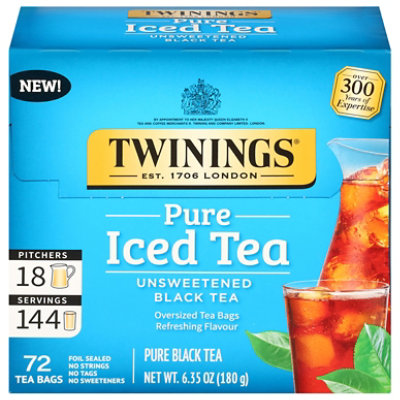 Twinings Iced Tea Black - 72 CT - safeway