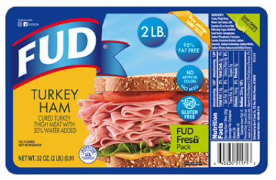 Fud Sliced Turkey Ham - 32 OZ - safeway