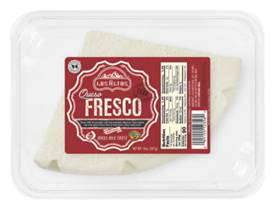 Los Altos Queso Fresco Tray - 14 OZ - vons
