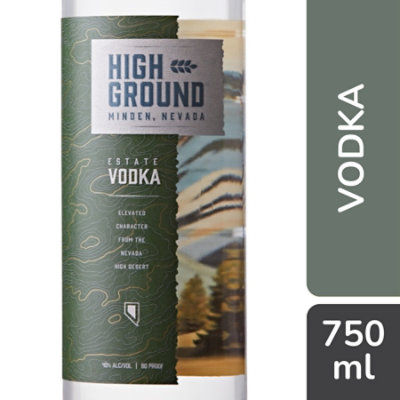 High Ground Estate Vodka 750 Ml - 750 ML - safeway