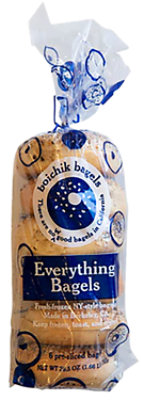 Boichik Bagels Everything Bagels 6ct - 26.5 OZ - safeway