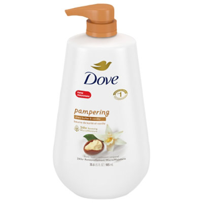 Dove Body Wash Shea Butter & Warm Vanilla - 34 FZ - safeway