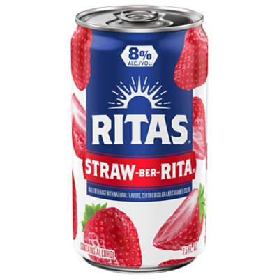 Lil Ritas Straw Ber Rita Can - 7.5 FZ - albertsons