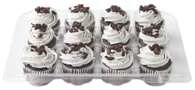 Cookies N Creme Mini Cupcakes 12 Counts - EA - safeway