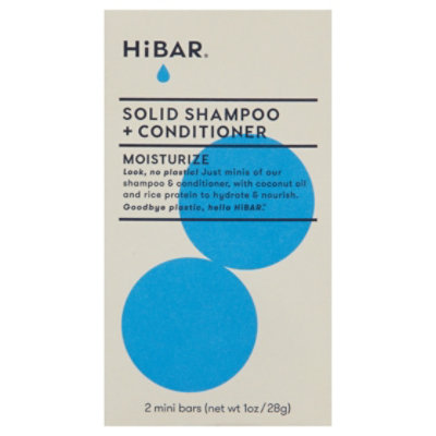 Hibar Moisturize Shampoo & Conditioner Bar Set - 2 CT - safeway
