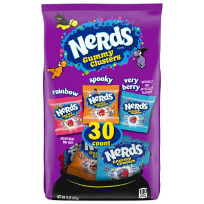 Ferrara Halloween Nerds Gummy Clusters - 30 Count - safeway