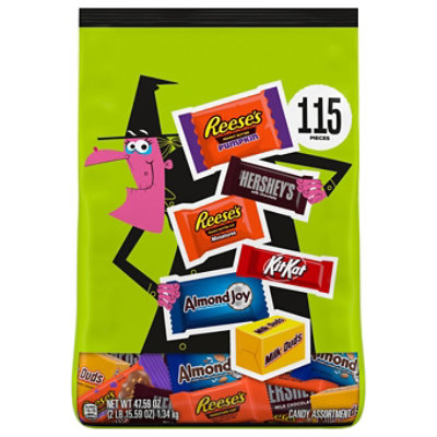 Hershey's Assorted Chocolate Flavored Halloween Candy Bag Multipack ...