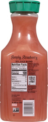 Simply Strawberry Bottle, 52 Fz - 52 FZ - safeway