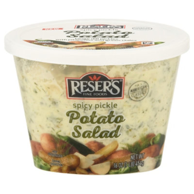 Resers Spicy Pickle Potato Salad - 16 OZ - albertsons