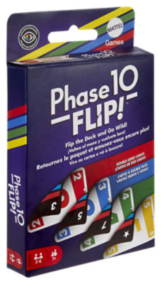 Mattel UNO Phase 10 Flip - Each - safeway