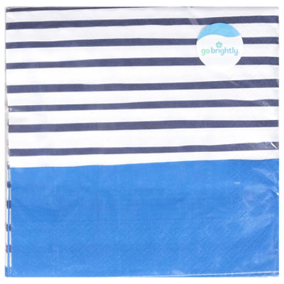 Amscan Lunch Napkins Printed 2 Ply Color Block - 16 Count - acmemarkets