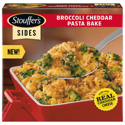 Stouffer's Broccoli Cheddar Pasta Bake Frozen Entree 24 Oz. Box - 24 OZ ...