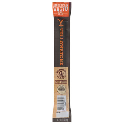 Cattlemans Yellowstone Waygu Beef Stick 0.9oz - 0.9 OZ - carrsqc