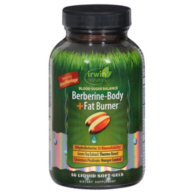 Blood Sugar Balance Berberine-body Plus Fat Burner - 56 CT - vons
