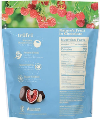 Tru Fru Raspberry Dark White Chocolate Frozen - 20 OZ - safeway