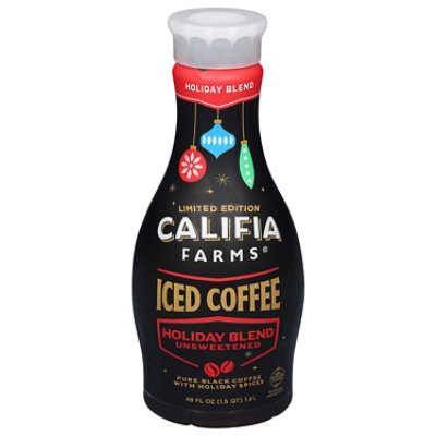 Califia Iced Coffee Holiday Blendcoffee 48 Fluid Ounces - 48 FZ - jewelosco