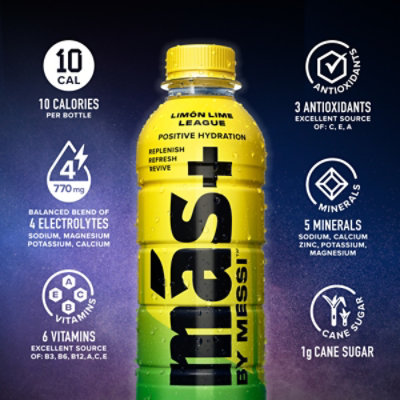 Mas Plus Limon Lime League - 16.9 Oz - safeway