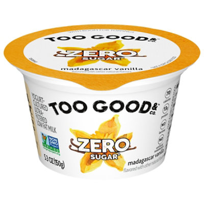 Too Good Zero Sugar Madagascar Vanilla, 5.3 Oz - 5.3 OZ - jewelosco