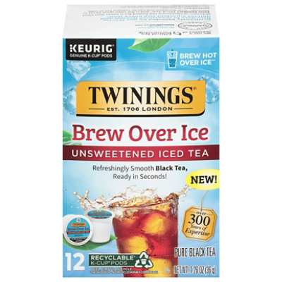 Twining Tea Tea Unswt Iced Blk Kcup - 12 CT - safeway
