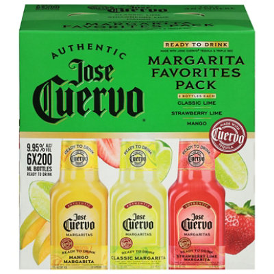 Jose Cuervo Authentics Variety Cocktail - 6-200ML - vons
