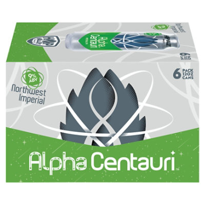 Hop Valley Alpha Centauri Imp Ipa In Cans - 6-12 FZ - albertsons