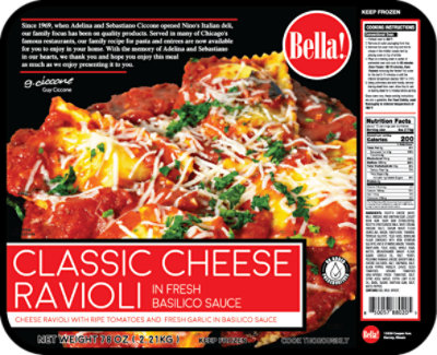 Jumbo Cheese Ravioli Tray - EA - jewelosco