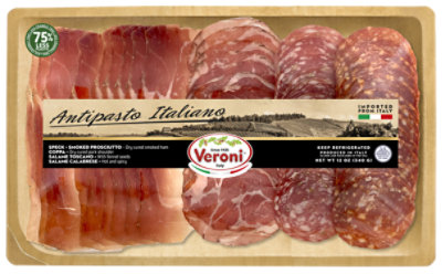 Veroni Antipasto Mega Platter Speck Coppa - 12 OZ - vons