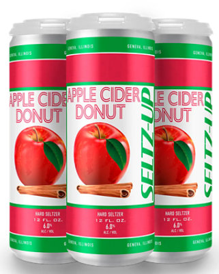 Penrose Apple Cider Donut Seltz-up - 4-12 FZ - jewelosco