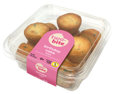 Two-bite Birthday Cake Bites - 9 OZ - carrsqc
