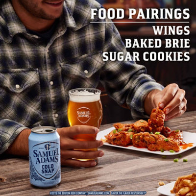 Samuel Adams Cold Snap White Ale Seasonal Beer Cans - 12-12 Fl. Oz ...