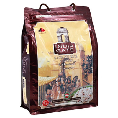 India Gate Classic White Basmati Rice - 10 LB - jewelosco