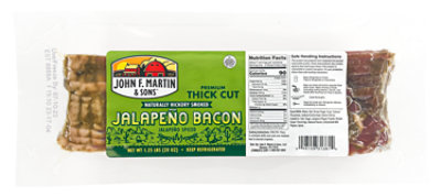 John F Martin Jalapeno Bacon Thick Cut 20 Oz - 20 OZ - acmemarkets