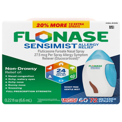 Flonase Sensimist Allergy Relief Spray 72ct - 72 CT - albertsons