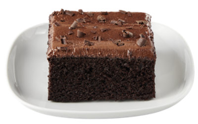 Chocolate Iced Cake Slice - EA - albertsons