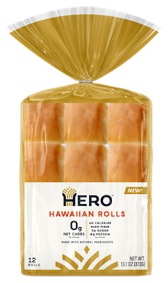 Hero Hawaiian Rolls - 13.1 OZ - albertsons