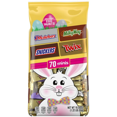 Minis Mix Chocolate Spring 70pc - 19.55 OZ - safeway