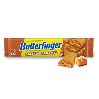 Butterfinger Salted Caramel Flavor Peanut Buttery Candy Bars Gluten ...