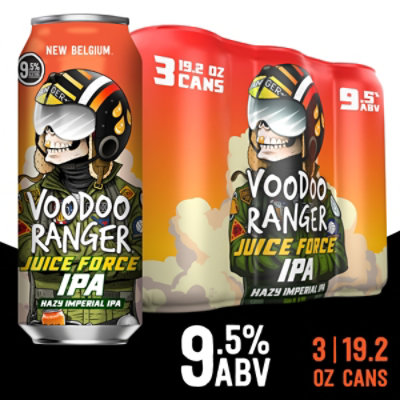 Voodoo Ranger Juice Force 3/19.2oz In Cans - 3-19.2F - safeway
