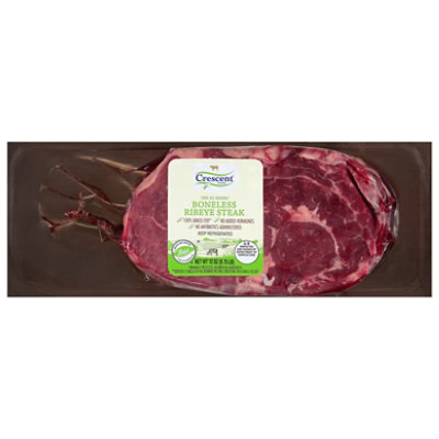 Beef Ribeye Steak Boneless - 12 OZ - safeway