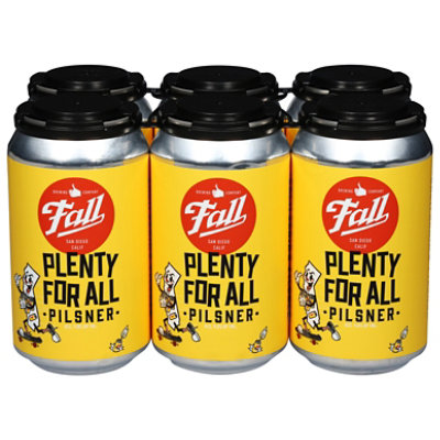 Fall Plenty For All Pilsner 6-12pk Cans - 6-12 FZ - vons