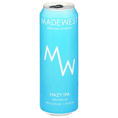 Madewest Hazy Ipa In Cans - 19.2 FZ - vons