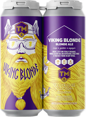 Trademark Viking Blonde 4-16 Fl Oz In Cans - 4-16 FZ - vons