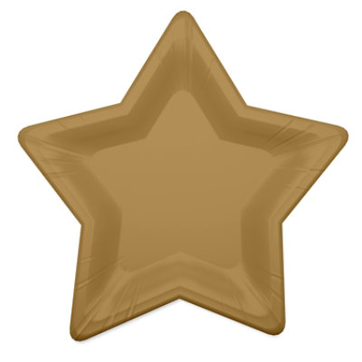 American Greetings Gold Star 7" Paper Plates - 10 Count - albertsons