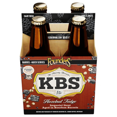Founders KBS Hazelnut Fudge Imperial Stout - 4-12 Fl. Oz. - acmemarkets