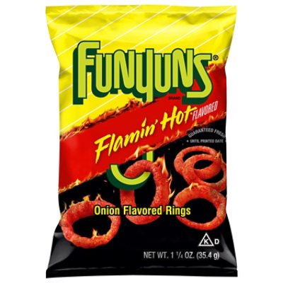 Funyuns Flamin Hot 1.25oz - 1.25 OZ - albertsons